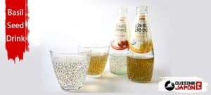 Basil Seed Drink, boisson de graines de basilic • Cuisine Japon