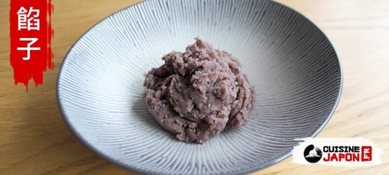 Recette anko, pâte de haricots rouges azuki sucrée • Cuisine Japon