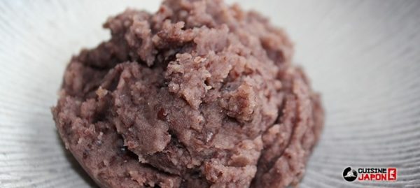 Recette anko, pâte de haricots rouges azuki sucrée • Cuisine Japon